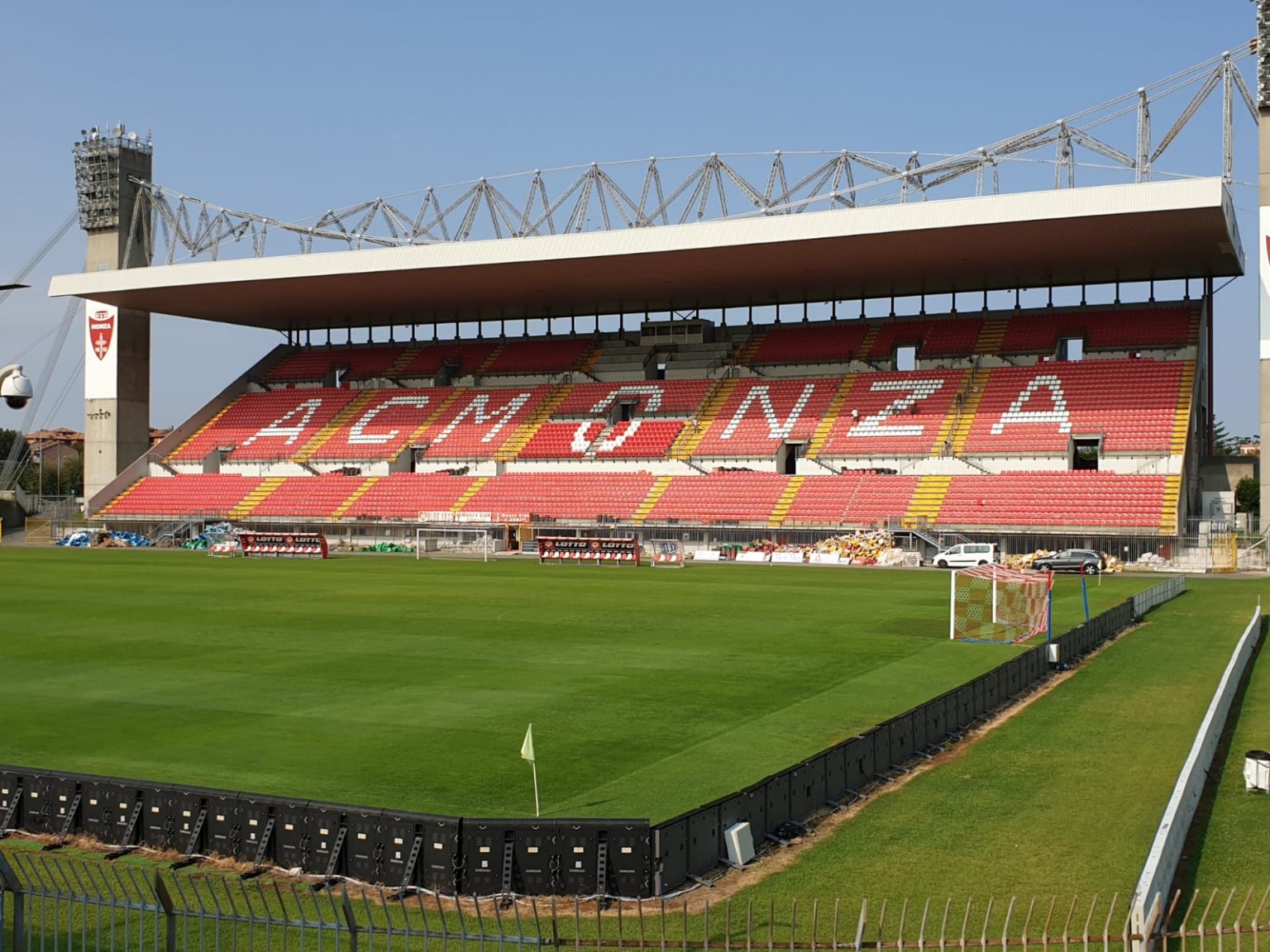 Impianto di illuminazione – Stadio Brianteo Monza – Elettrica 2000 ...